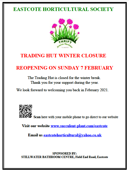Eastcote Horticultural Society - Trading Hut